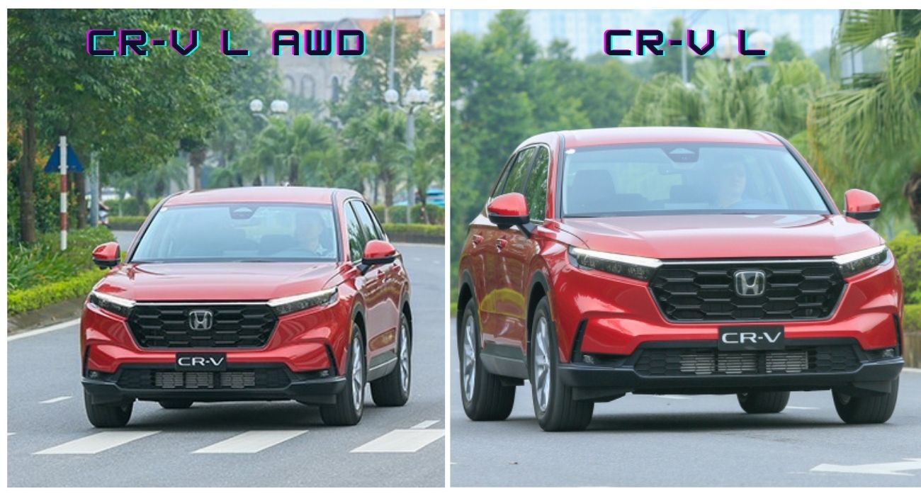 So sánh chi tiết Honda CR-V L và CR-V L AWD 2025: Nên chọn phiên bản nào?